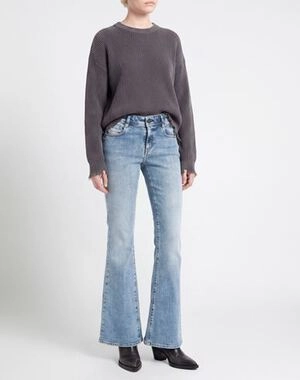 DIESEL® Flared Cotton-elastane Jeans - Blue