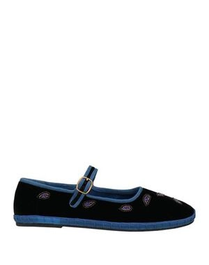 Malìparmi Ballet Flats Size Textile Fibers - Black