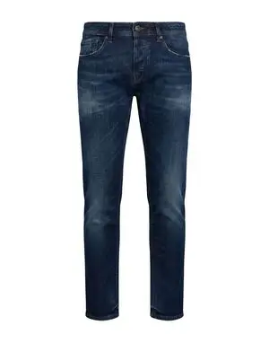 B-USED Tapered Cotton Jeans With Elastane