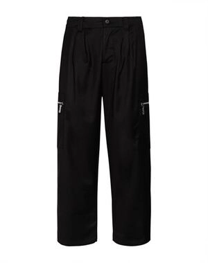DISCLAIMER Pants Size Polyester, Viscose, Elastane - Black