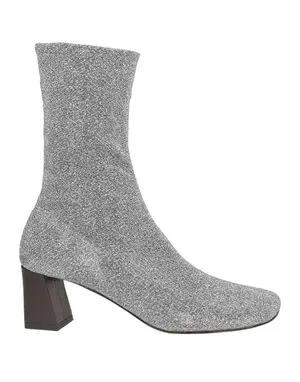 ALYSI Sock Ankle Boots With Geometric Heel