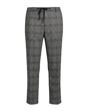LIU •JO MAN Pants Charcoal Size Polyester, Rayon, Elastane