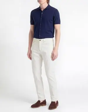 Isaia Pants Size Cotton, Elastane
