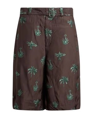 JIL SANDER Shorts & Bermuda Shorts Dark Size Polyester - Brown