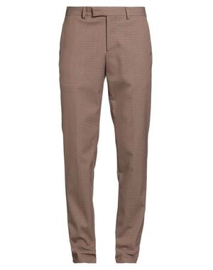 LARDINI Checked Twill Chino Pants