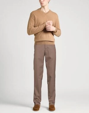 LARDINI Checked Twill Chino Pants