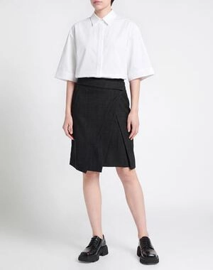 MOORER Wool Blend Wrap Skirt