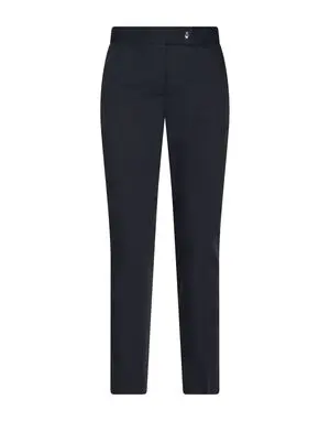 KAMPOS Tapered Viscose Blend Pants With Embroidered Logo