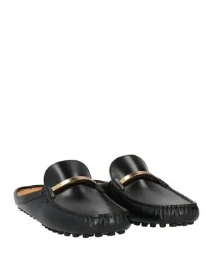TOD'S Leather Embellished Mules