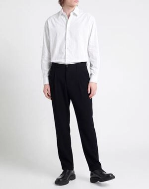 Giorgio Armani Virgin Wool Tailored Pants