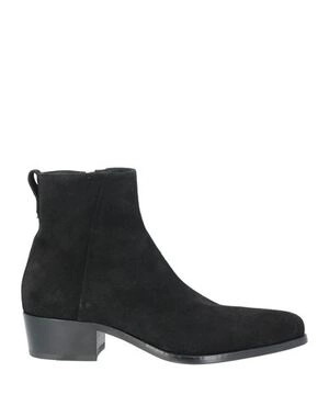 MICH SIMON Ankle Boots Size Leather - Black