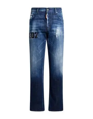 Dsquared2 Cotton Elastane Straight-leg Jeans