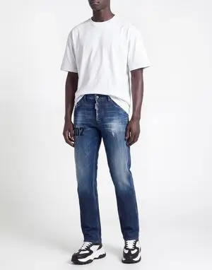 Dsquared2 Cotton Elastane Straight-leg Jeans