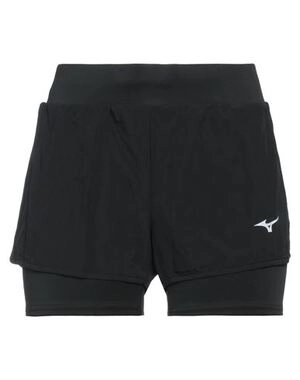 Mizuno Polyester And Elastane Shorts - Black