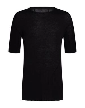 Masnada T-shirt Charcoal Size Viscose, Polyamide, Cashmere - Black