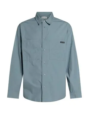 Calvin Klein Shirt Light Size Cotton - Blue