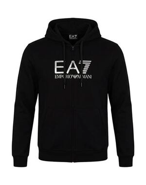 EA7 Tracksuit Size Cotton, Elastane - Black