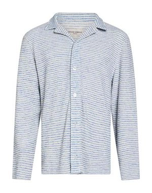 Officine Générale Shirt Size Cotton, Polyester - White