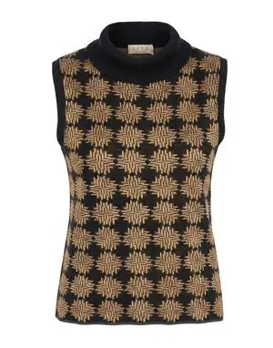 SIYU Merino Wool Jacquard-knit Turtleneck