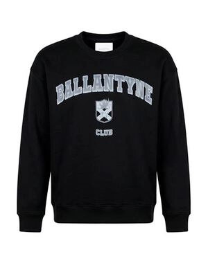 BALLANTYNE Sweatshirt Ivory Size Cotton - Black