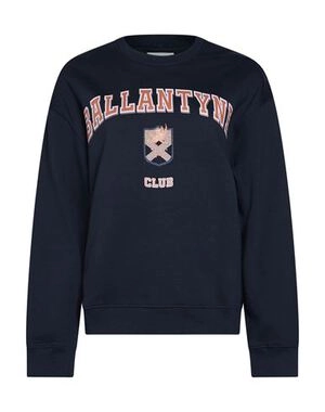 BALLANTYNE Sweatshirt Ivory Size Cotton - Blue