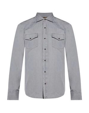 MOORER Shirt Size Cotton - Grey