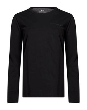 Armani Exchange Cotton Bodycon Mini Dress - Black