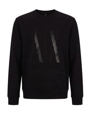 Armani Exchange Sweatshirt Size Cotton - Black