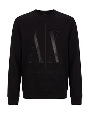 Armani Exchange Embroidered Crewneck Sweatshirt