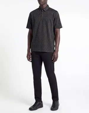 Armani Exchange Polo Shirt Dark Size Cotton