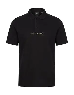Armani Exchange Polo Shirt Size Cotton, Elastane