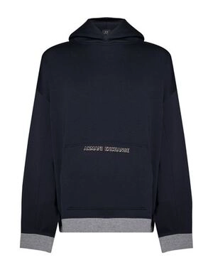 Armani Exchange Sweatshirt Size Cotton, Polyester, Elastane - Navy
