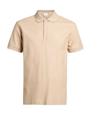 Burberry Polo Shirt Sand Size Cotton - Beige