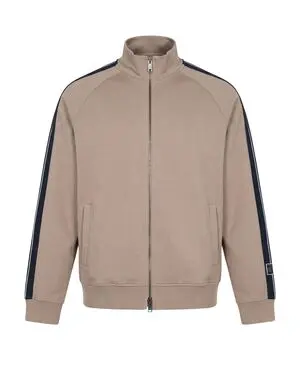Armani Exchange Khaki Cotton Blend Sweatshirt