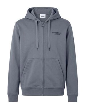 Burberry Sweatshirt Slate Size Cotton - Blue