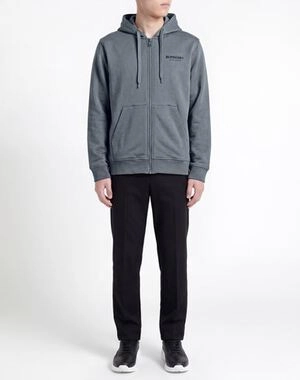 Burberry Slate Cotton Terry Hoodie