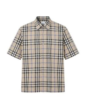 Burberry Shirt Light Size Cotton - Grey