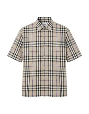 Burberry Shirt Light Size Cotton