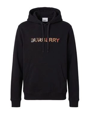Burberry Sweatshirt Sand Size Cotton - Black