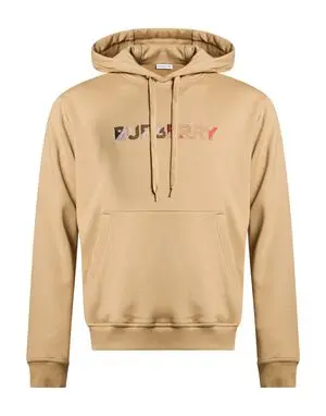 Burberry Cotton Hoodie - Sand