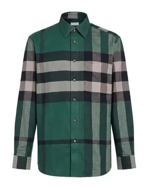 Burberry Shirt Dark Size Cotton
