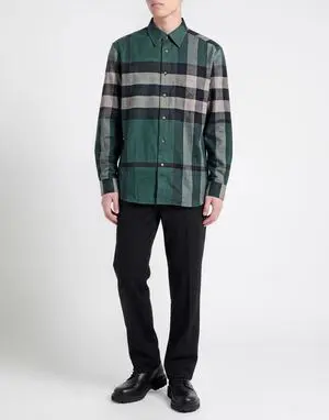 Burberry Shirt Dark Size Cotton
