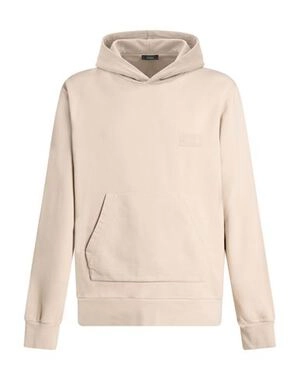 Herno Cotton Terry Hooded Sweatshirt - Beige
