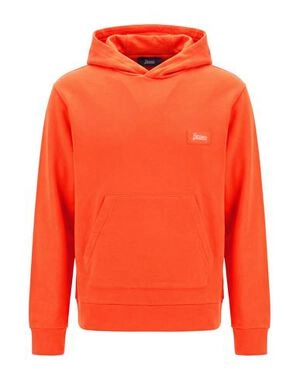 Herno Cotton Terry Hooded Sweatshirt - Orange