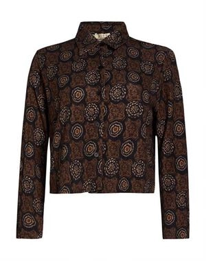 SIYU Viscose Lightweight Knit Shirt - Black