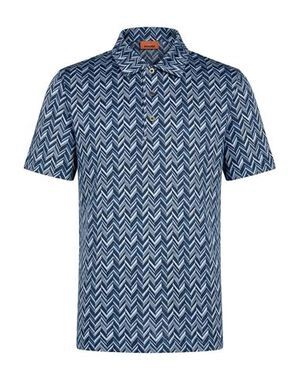 Missoni Polo Shirt Size Cotton - Blue