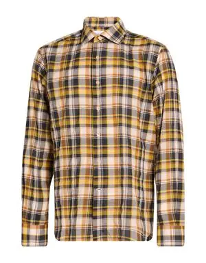 ALESSANDRO GHERARDI Shirt Size Cotton, Linen, Elastane
