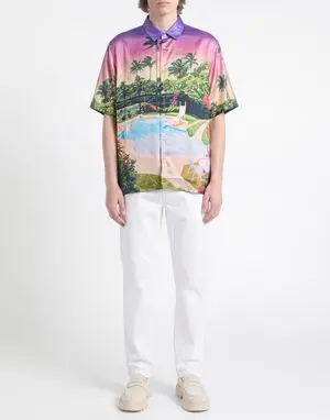 FAMILY FIRST Shirt Size Viscose, Elastane