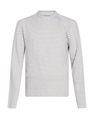 Officine Générale T-shirt Size Cotton, Linen - White