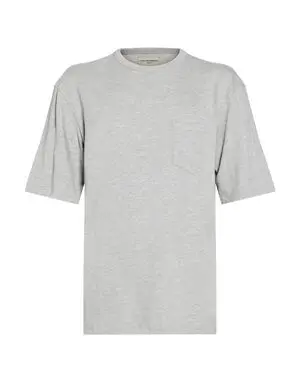 Officine Générale T-shirt Size Cotton, Modal - Grey